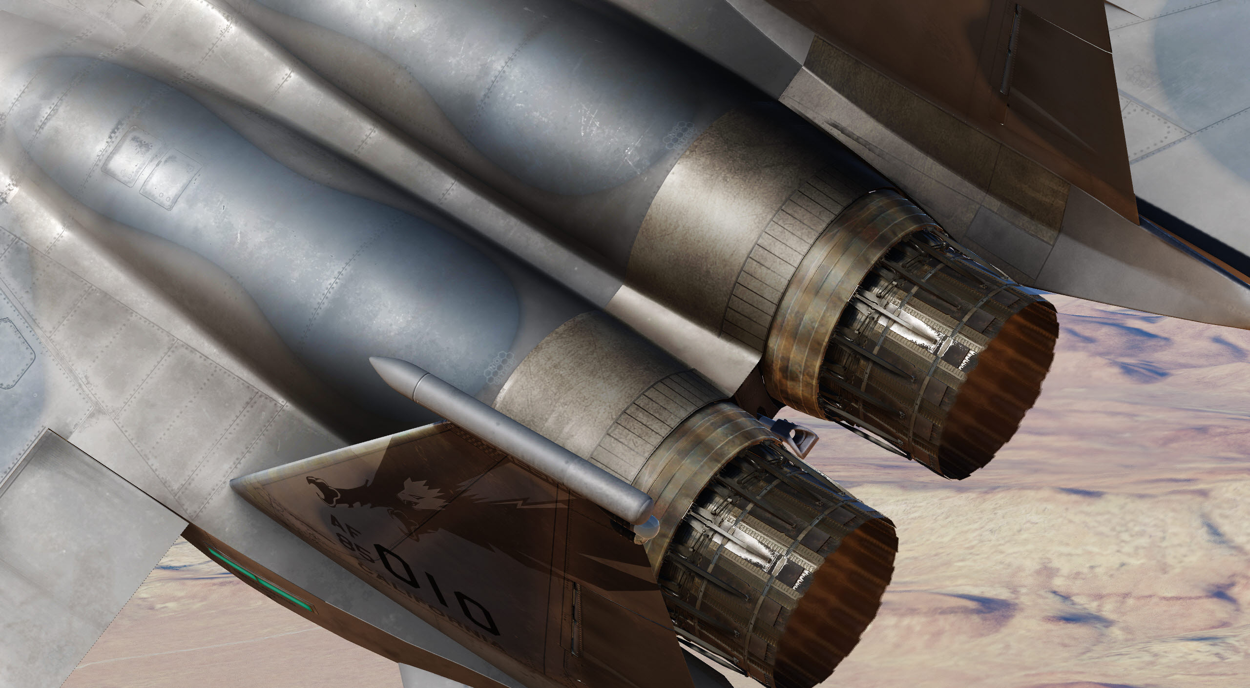 F-15C MSIP 144th Fighter Squadron Team FRESNO